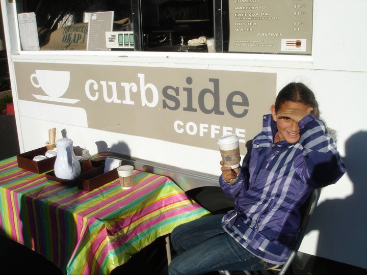 Curbside Coffee’s Kiosk Graphic Wrap – Custom Vehicle Wraps