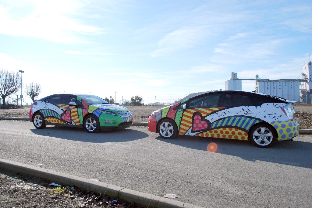 Prius and Volt Wraps for Valuec – Custom Vehicle Wraps