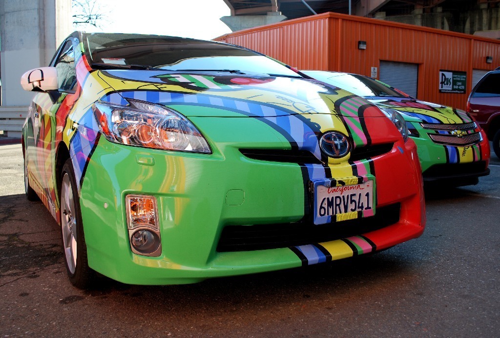 Prius and Volt Wraps for Valuec – Custom Vehicle Wraps