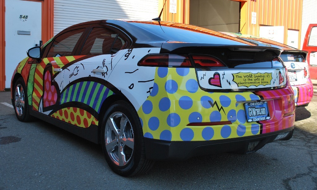 Chevy Volt Car Wrap – Custom Vehicle Wraps