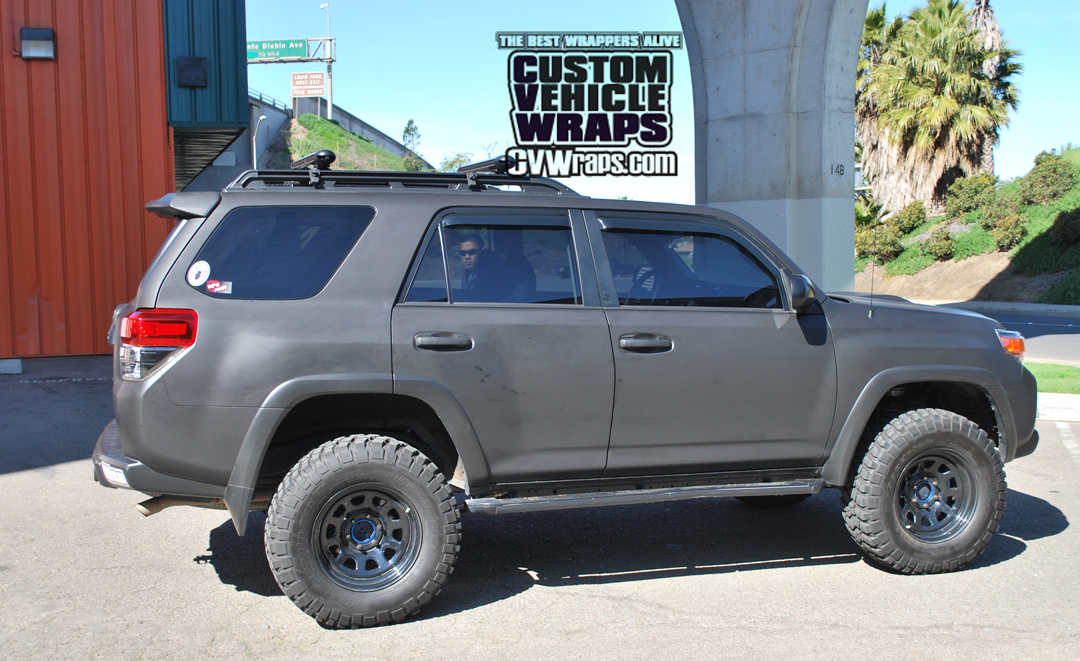 Toyota 4Runner Avery Matte Black Wrap – Custom Vehicle Wraps