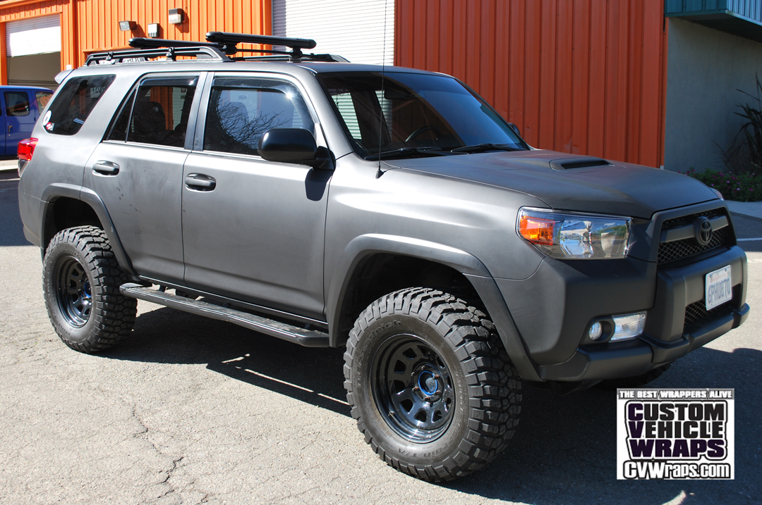 Toyota 4Runner Avery Matte Black Wrap – Custom Vehicle Wraps