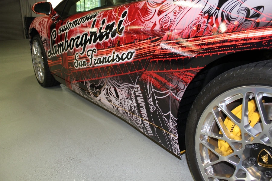 Lamborghini Car Wrap – Custom Vehicle Wraps