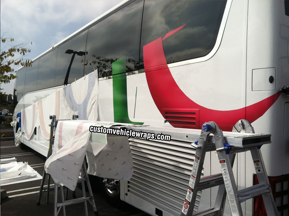 Bus Wrap for Google’s Campus – Custom Vehicle Wraps