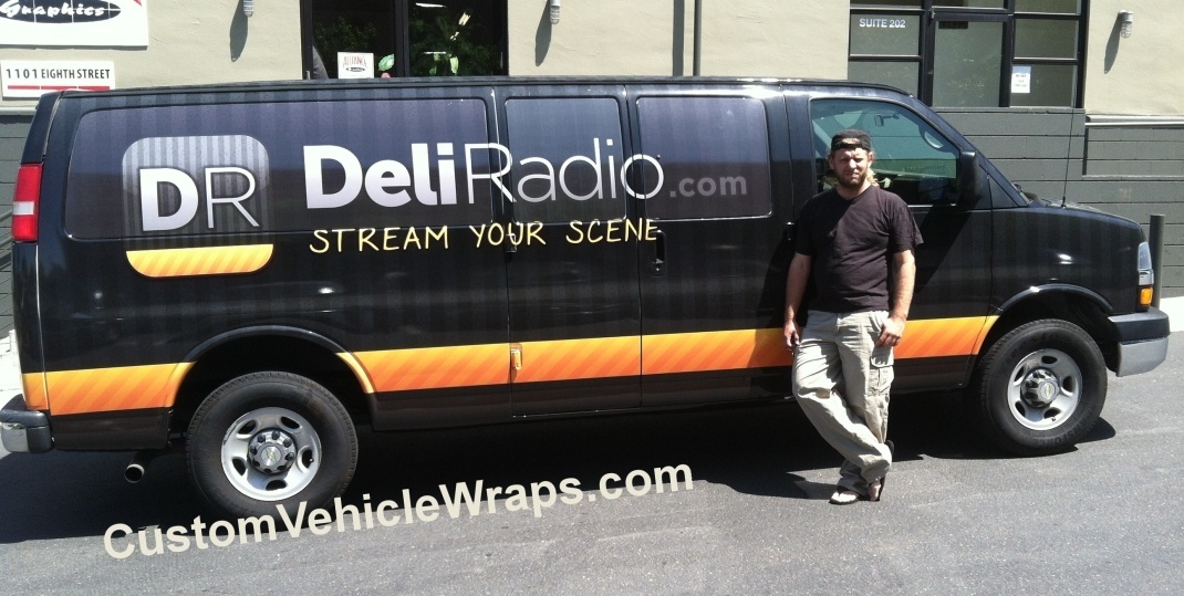 Deli Radio Van Wrap – Custom Vehicle Wraps