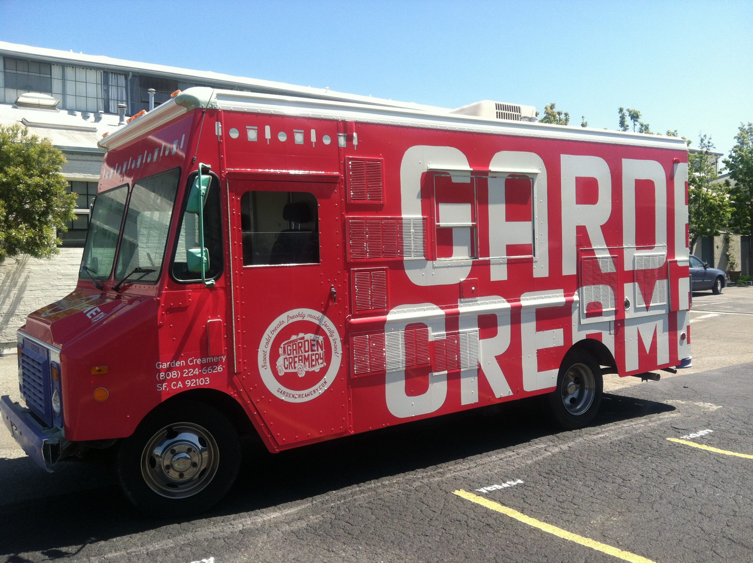 Vehicle Wrap for Garden Creamery SF – Custom Vehicle Wraps