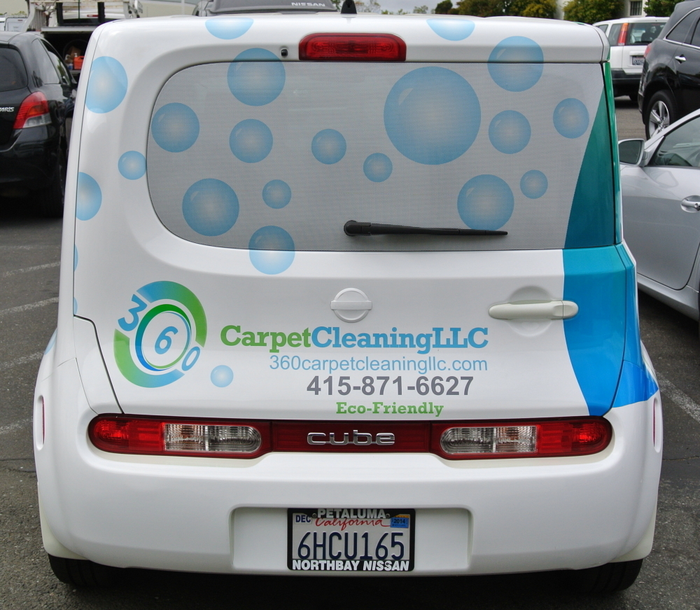 360 Carpet Cleaning – Custom Vehicle Wraps