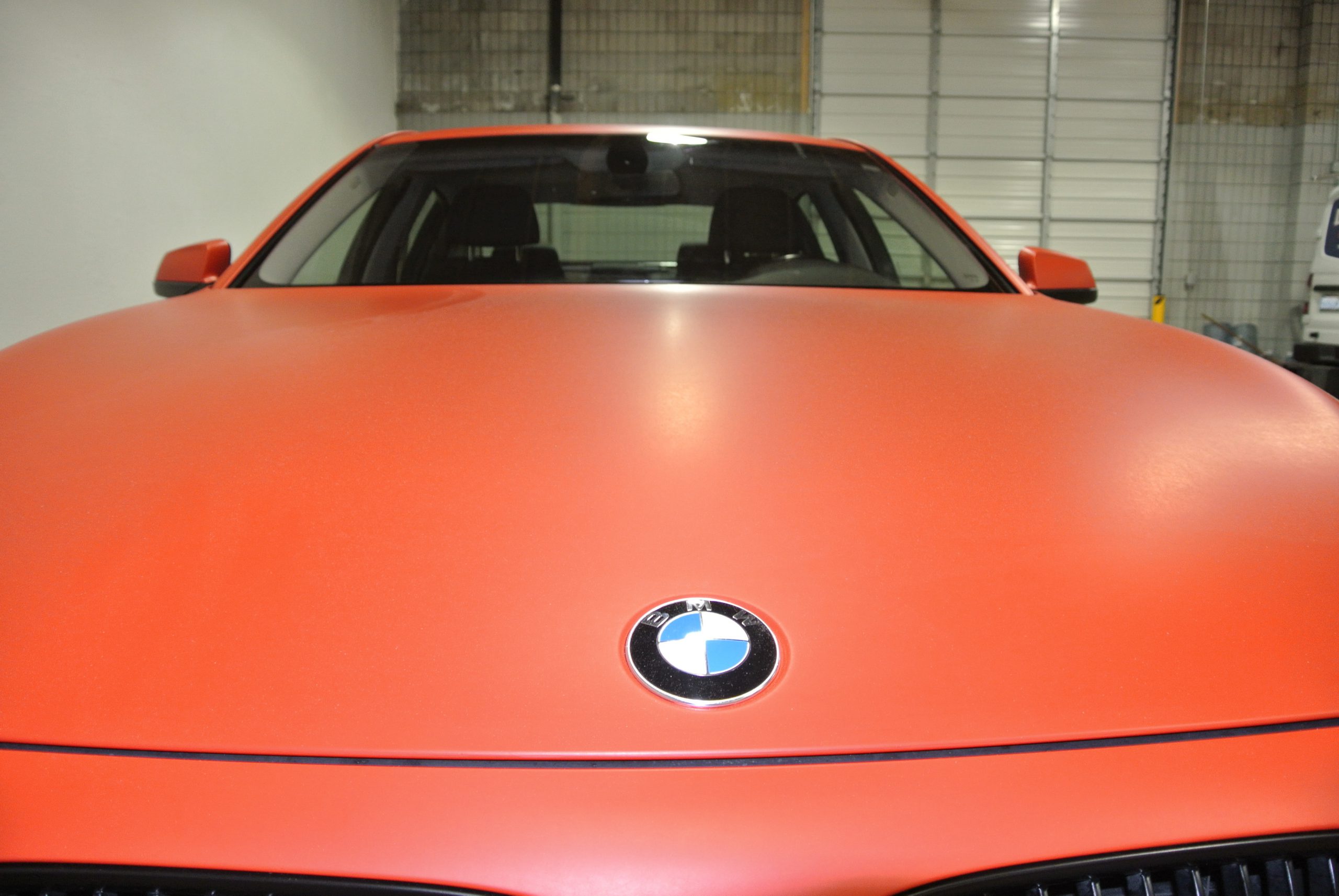 BMW Matte Red Color Change – Custom Vehicle Wraps