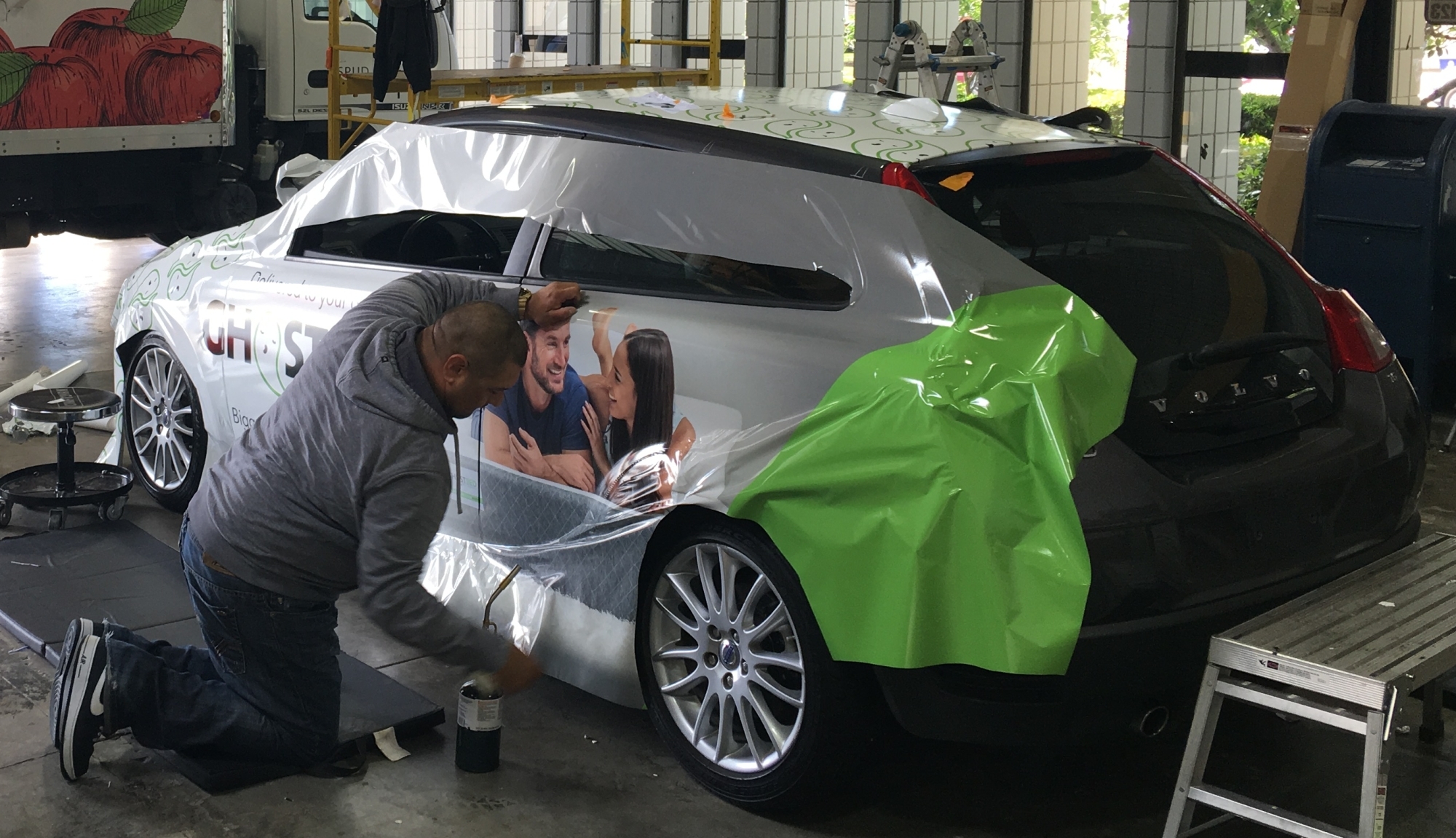 GhostBed Fleet Wraps – Custom Vehicle Wraps