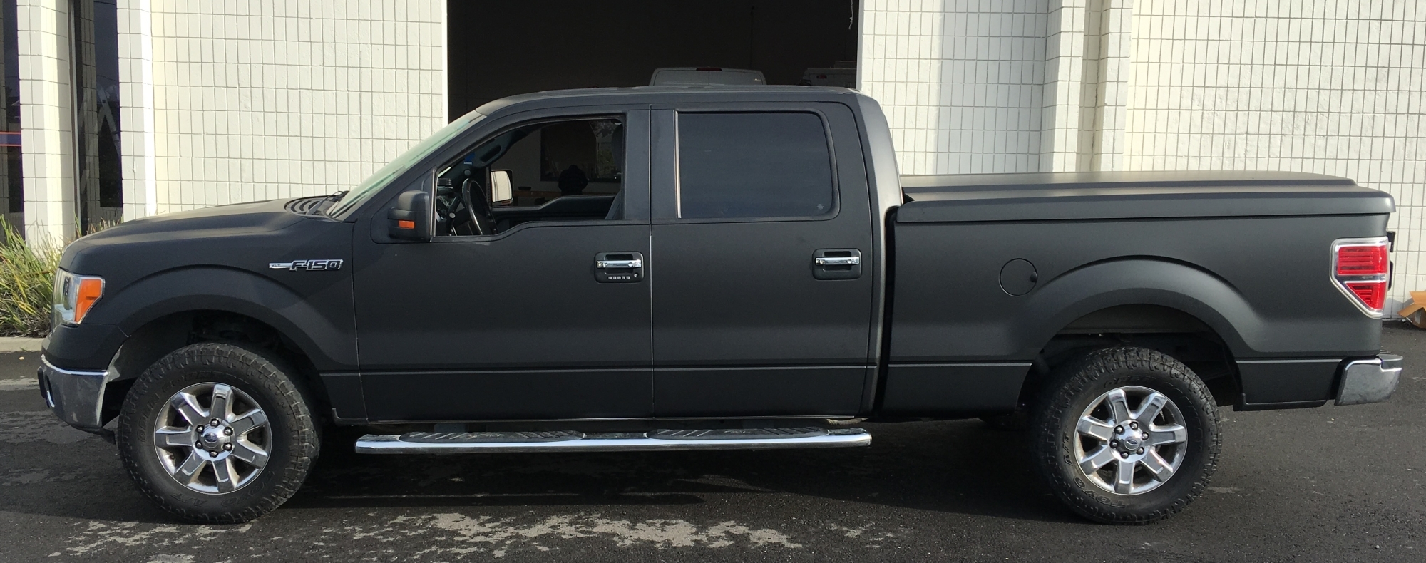 Ford F-150 Matte Black Truck Wrap – Custom Vehicle Wraps