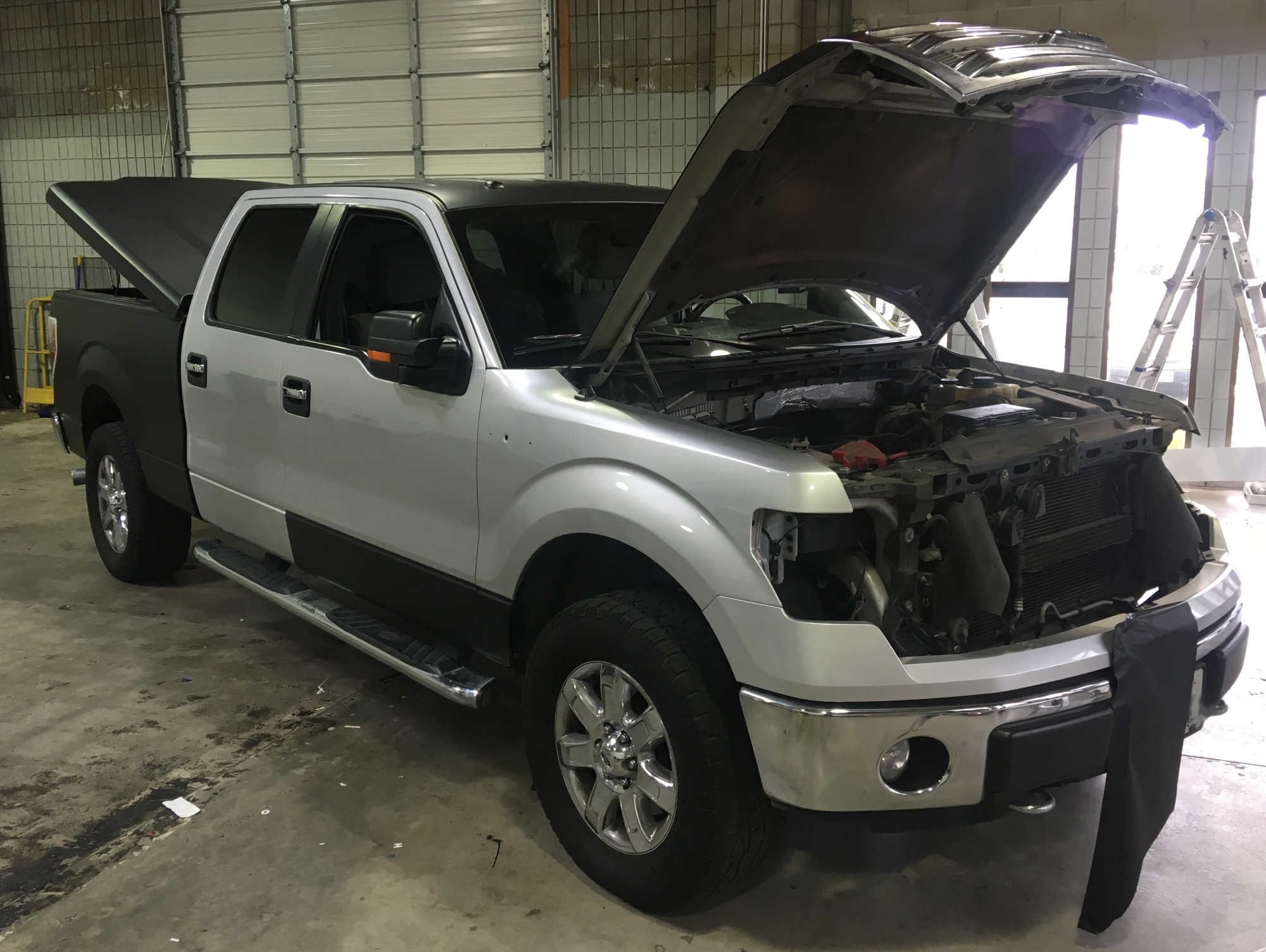 Ford F-150 Matte Black Truck Wrap – Custom Vehicle Wraps