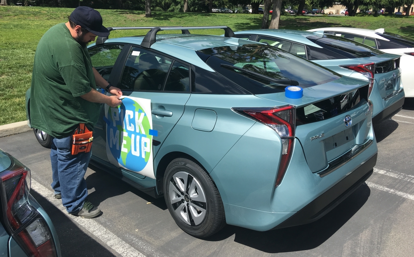 toyota prius fleet wrap 5 – Custom Vehicle Wraps