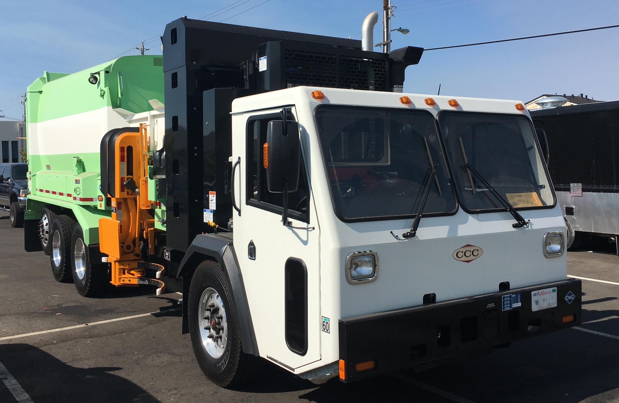 Tri-CED Recycling Fleet Wraps – Custom Vehicle Wraps