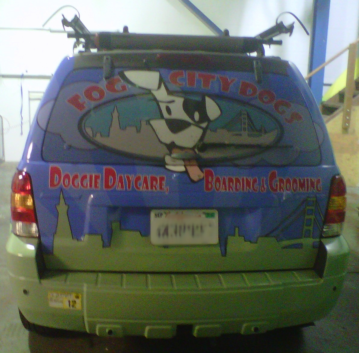Suv Wrap for Fog City Grooming – Custom Vehicle Wraps