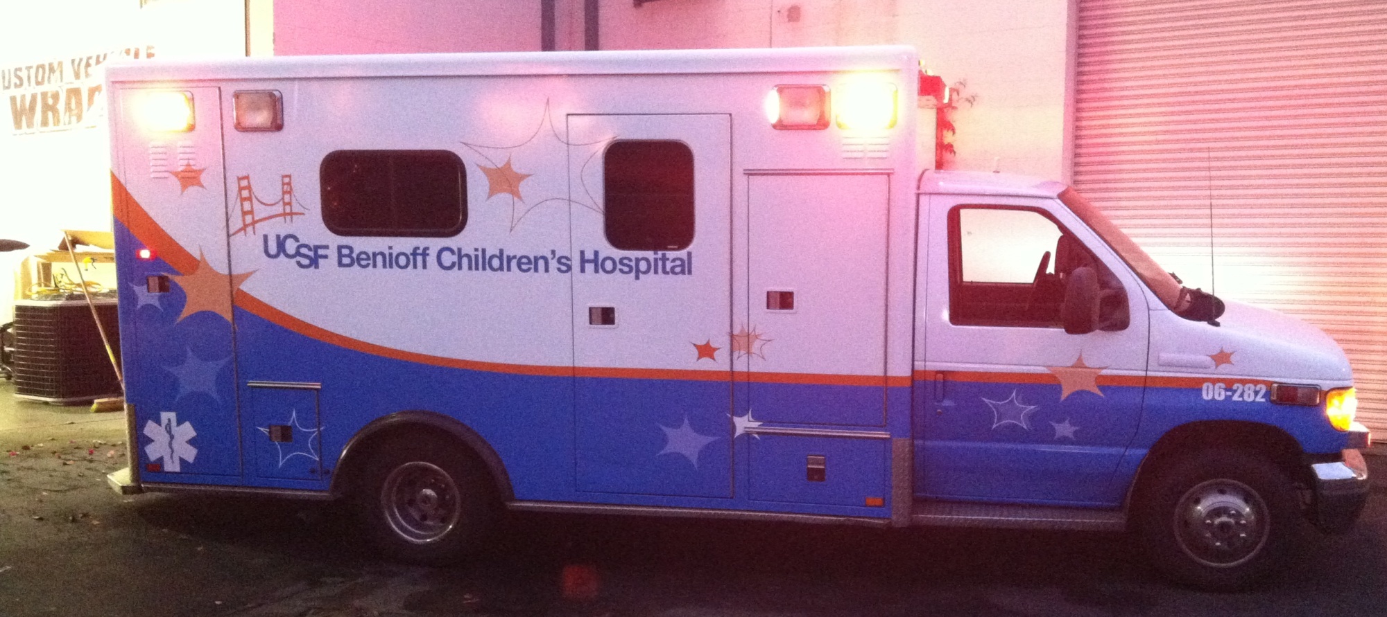 Ambulance Wraps for UCSF Children’s Hospital – Custom Vehicle Wraps