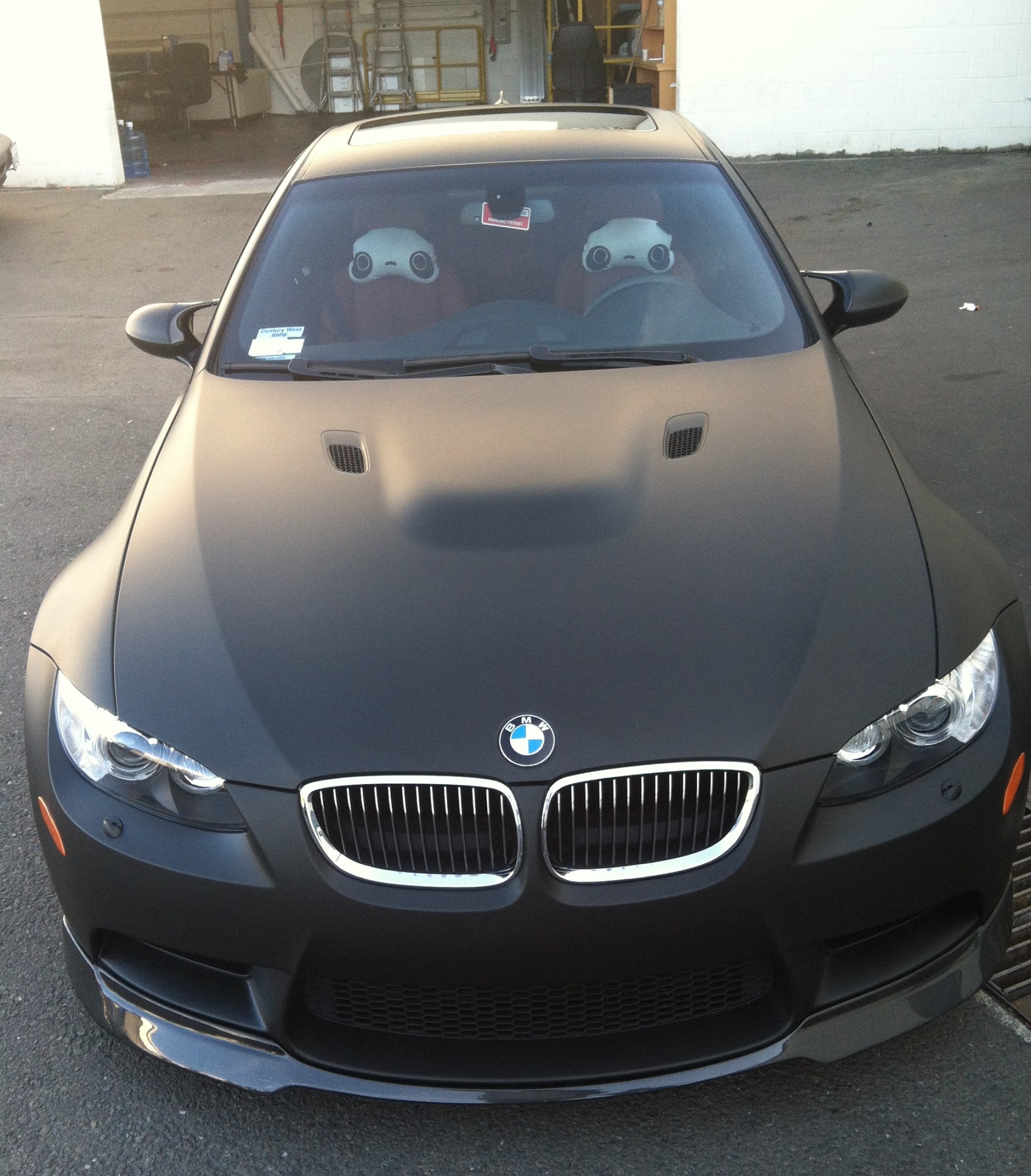 Matte Black Wrap for Silver BMW – Custom Vehicle Wraps