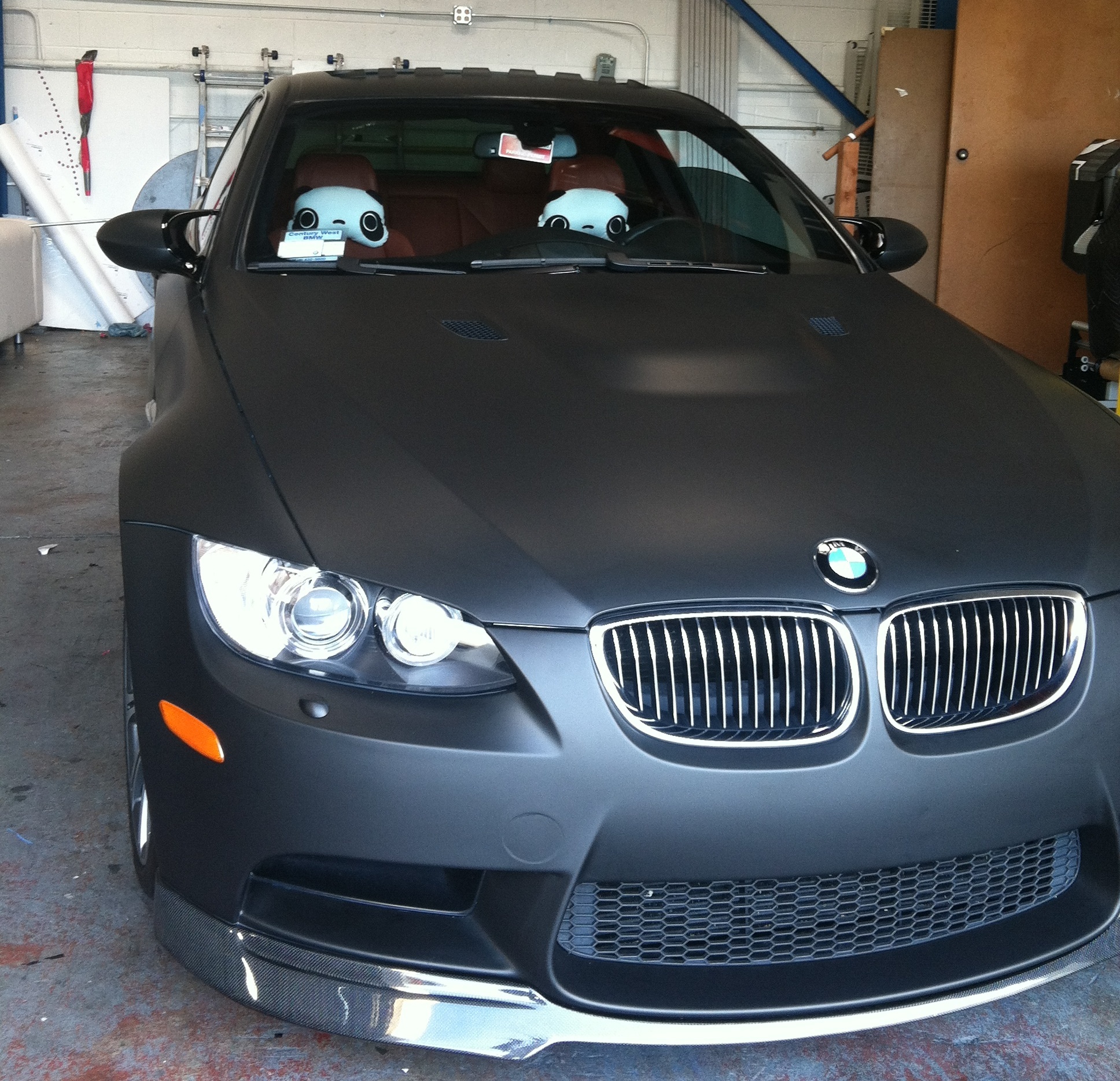Matte Black Wrap for Silver BMW – Custom Vehicle Wraps
