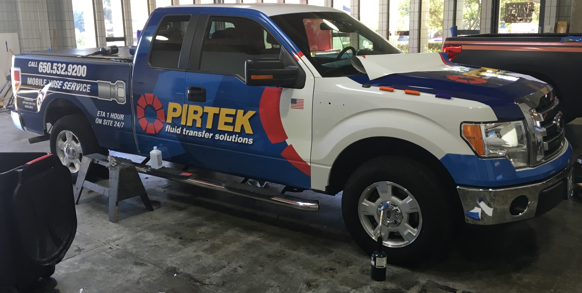 Pirtek Truck Wrap – Custom Vehicle Wraps