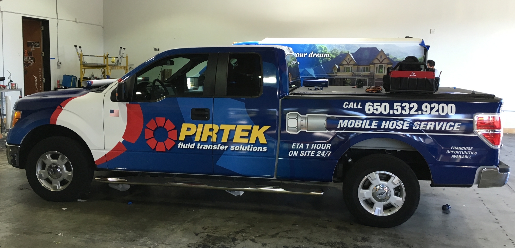 Pirtek Truck Wrap – Custom Vehicle Wraps