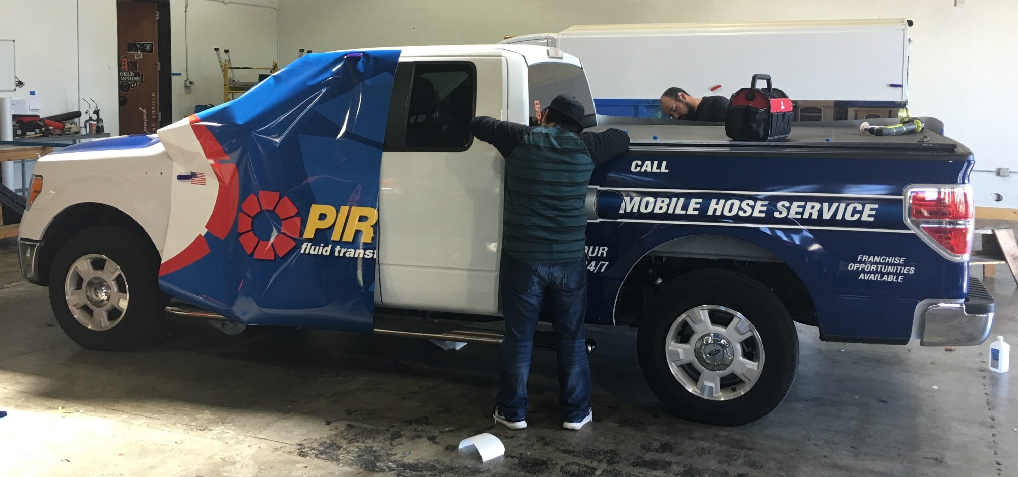 Pirtek Truck Wrap – Custom Vehicle Wraps