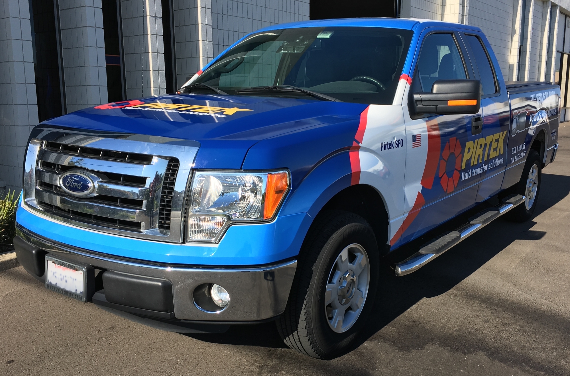 Pirtek Truck Wrap – Custom Vehicle Wraps