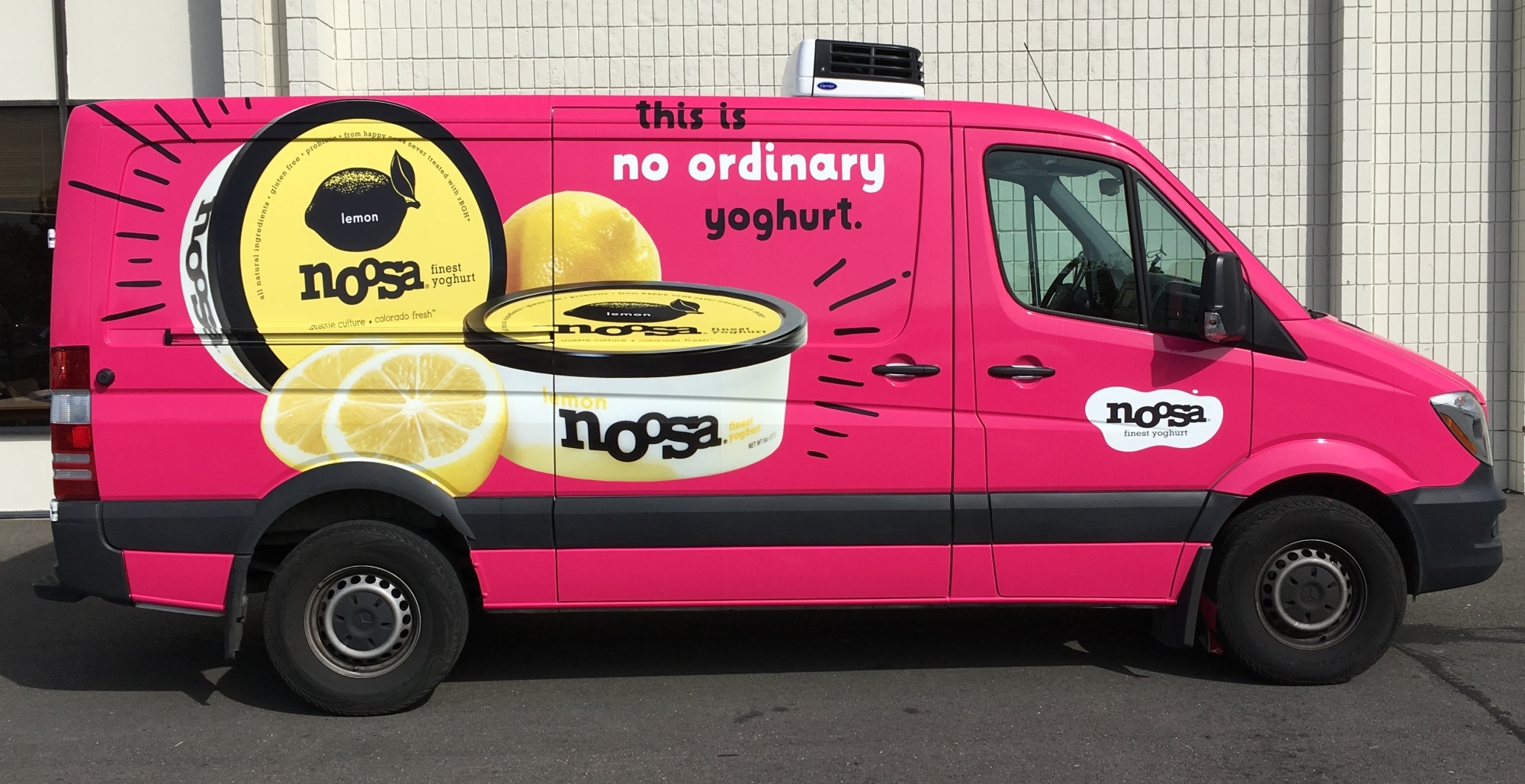 Delivery Van Wrap for Noosa Yoghurt – Custom Vehicle Wraps