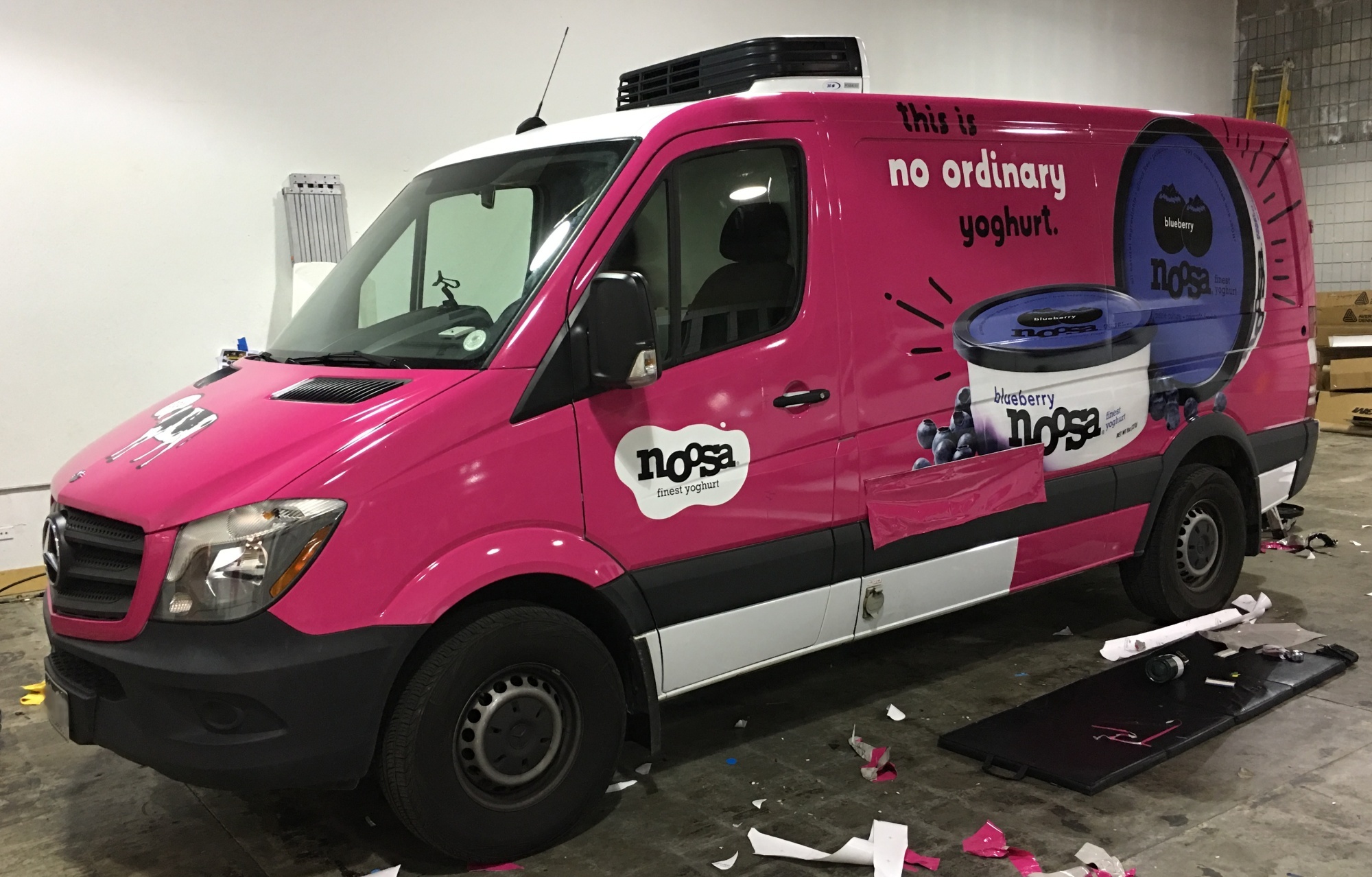 Delivery Van Wrap for Noosa Yoghurt – Custom Vehicle Wraps