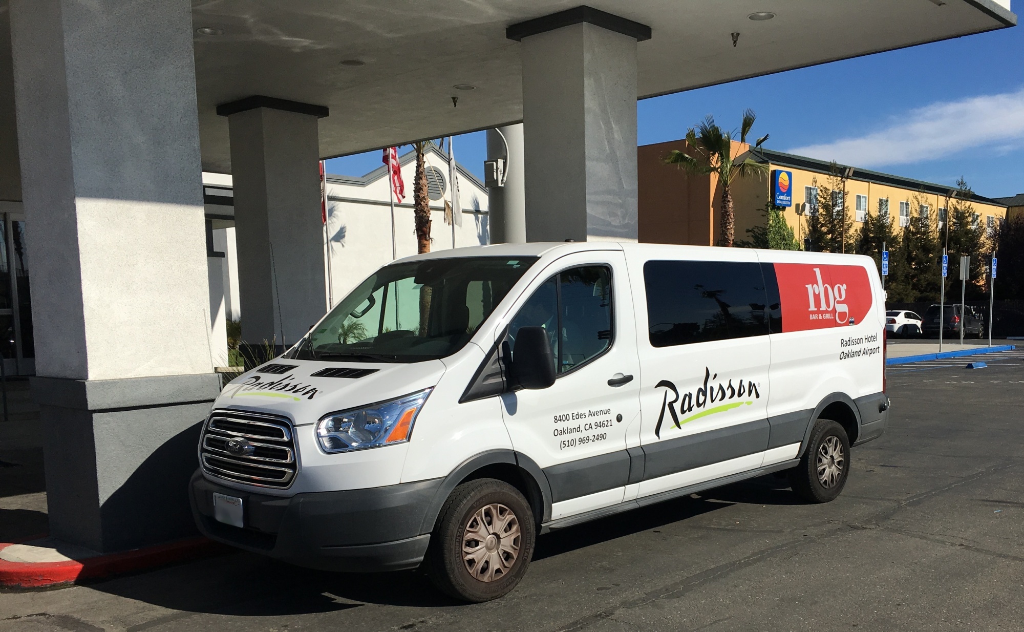 Signage and Car Wrap for Radisson Hotel – Custom Vehicle Wraps