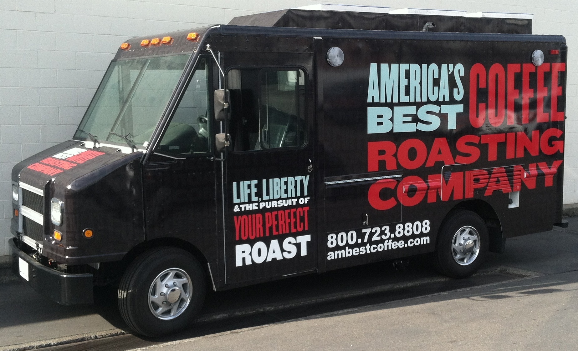 Truck Wrap for America’s Best Coffee Company – Custom Vehicle Wraps