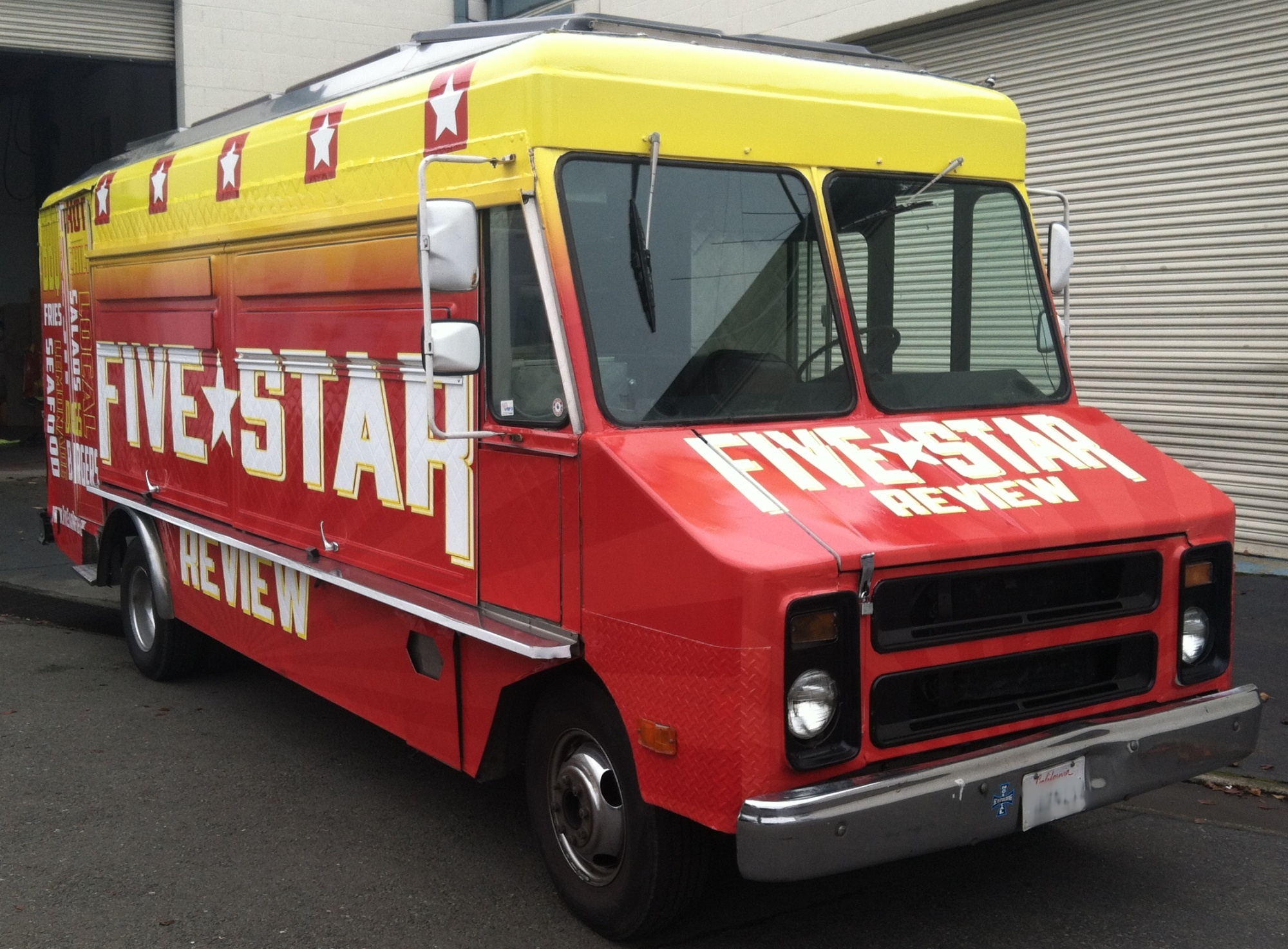 five star food truck wrap-02 – Custom Vehicle Wraps