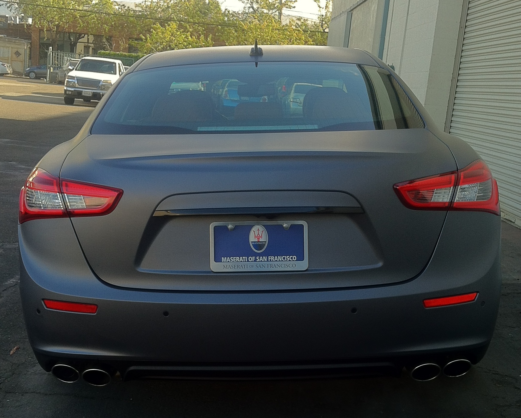 Matte Grey Maserati Car Wrap – Custom Vehicle Wraps