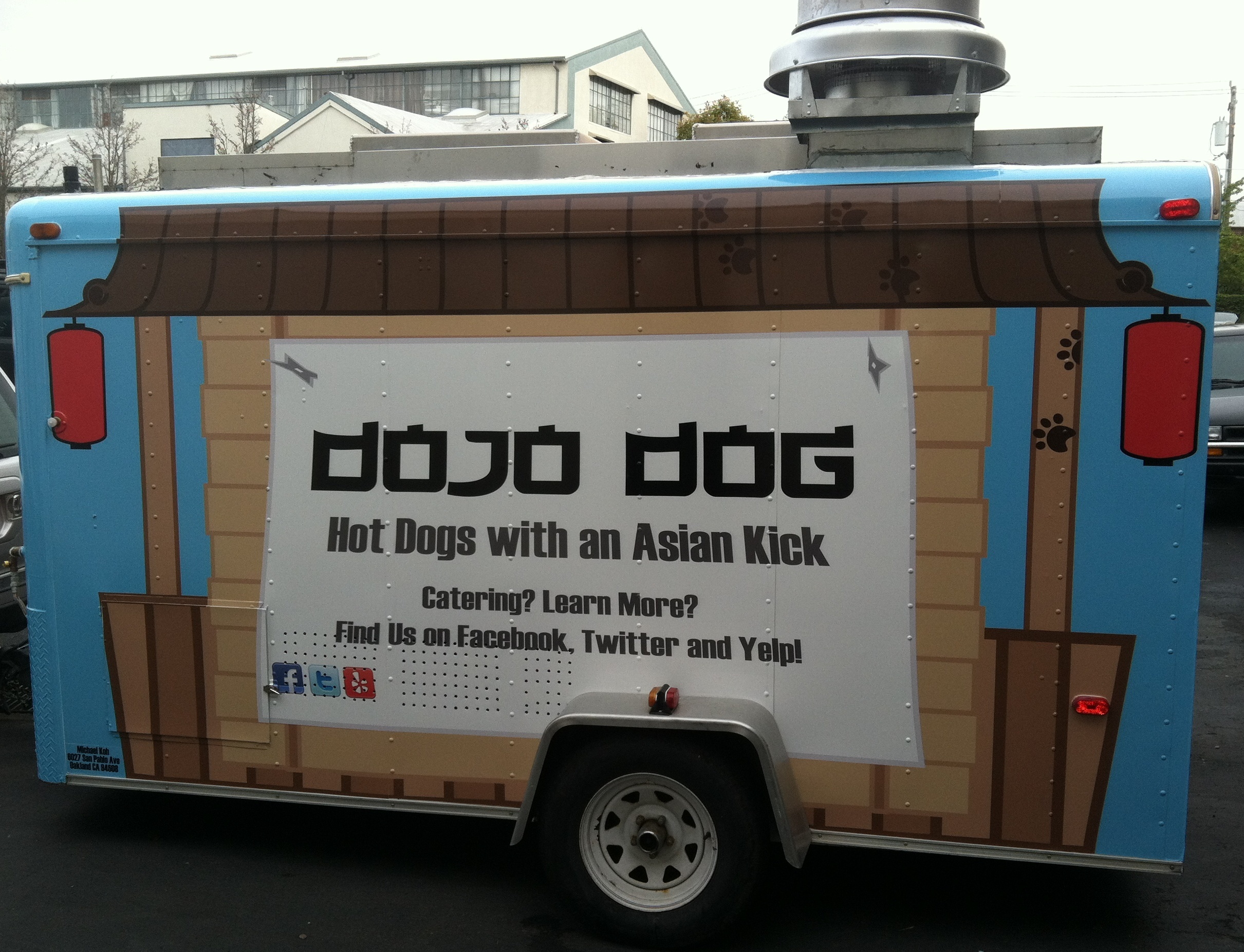 Dojo Dog Food Cart Wrap – Custom Vehicle Wraps