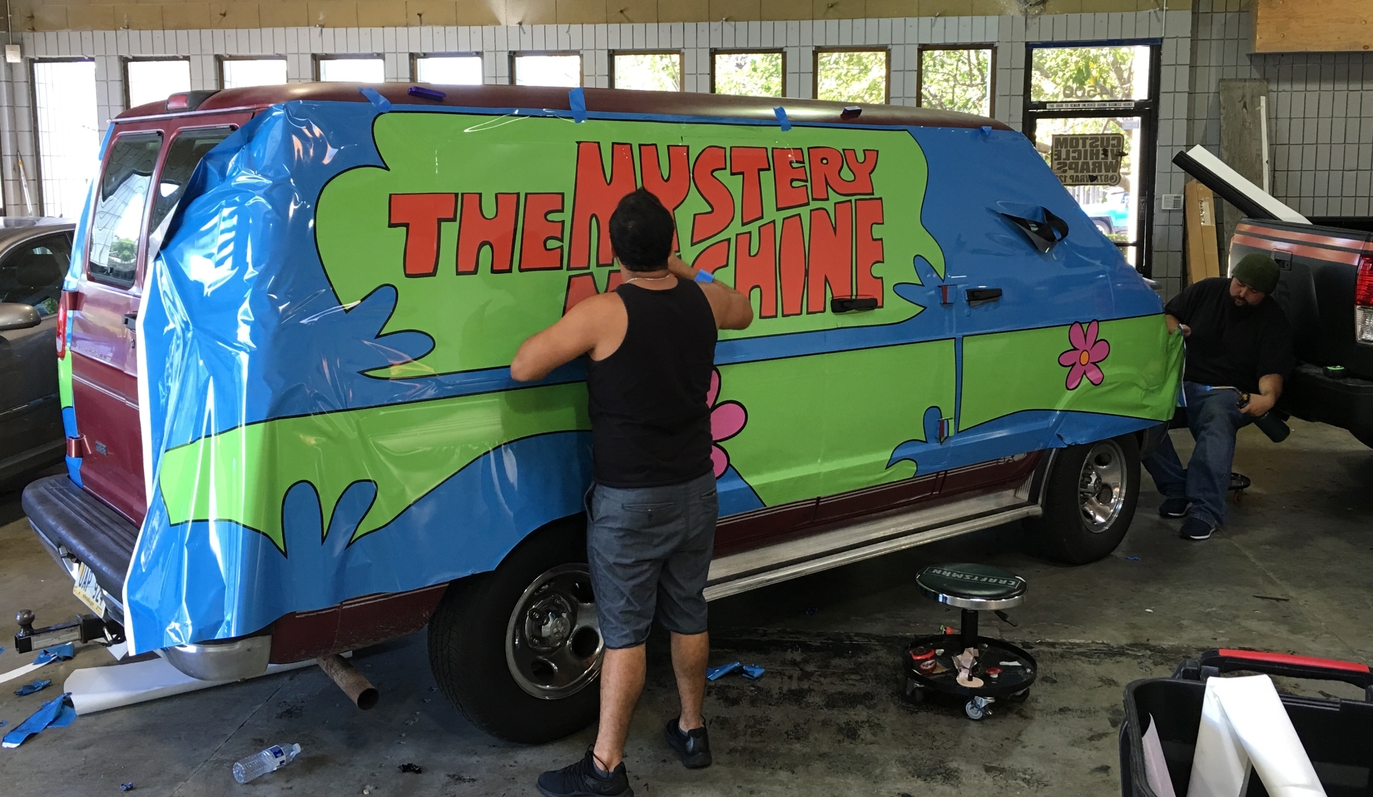 Mystery Machine Car Wrap – Custom Vehicle Wraps