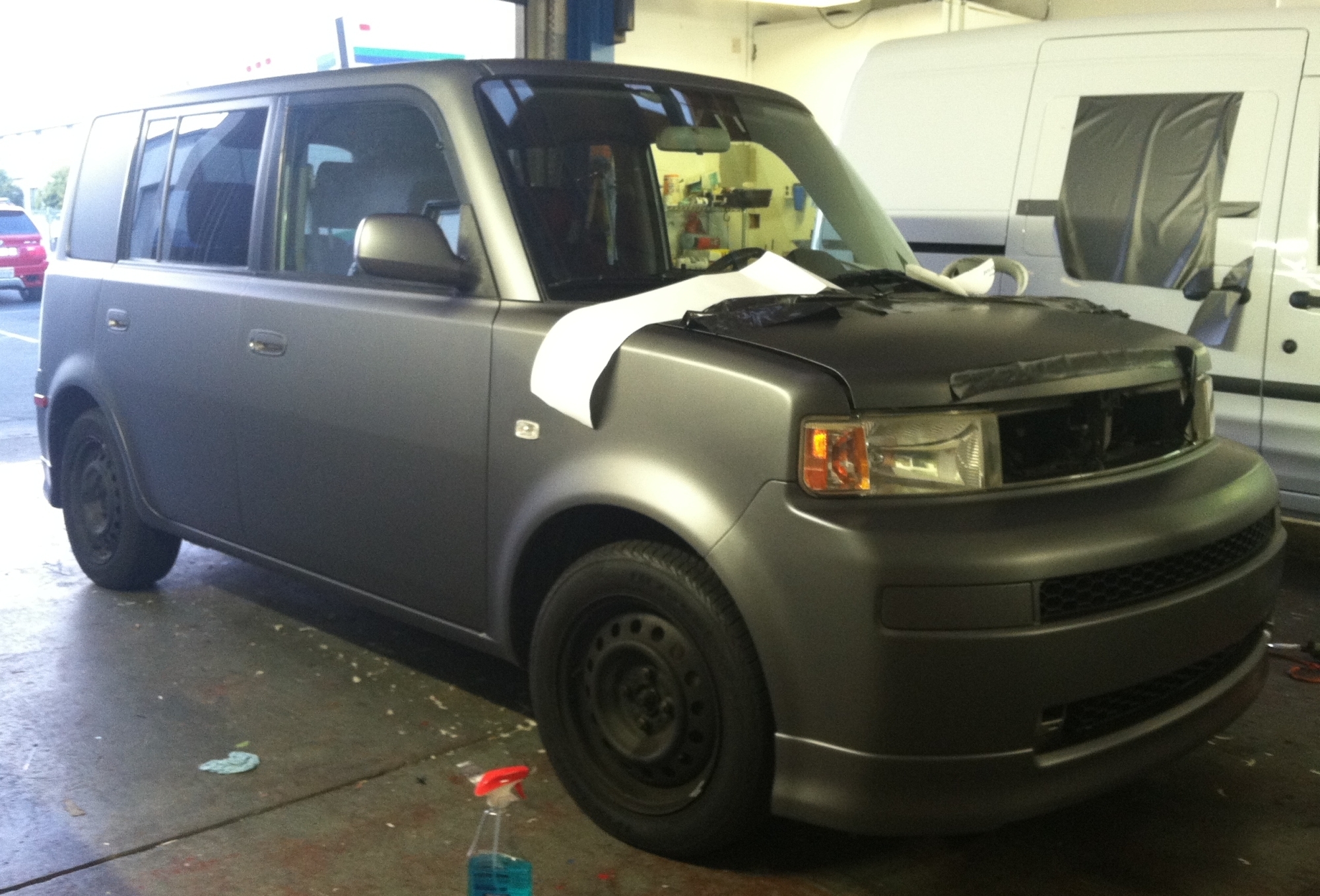 Scion Matte Color Change Wrap-02 – Custom Vehicle Wraps