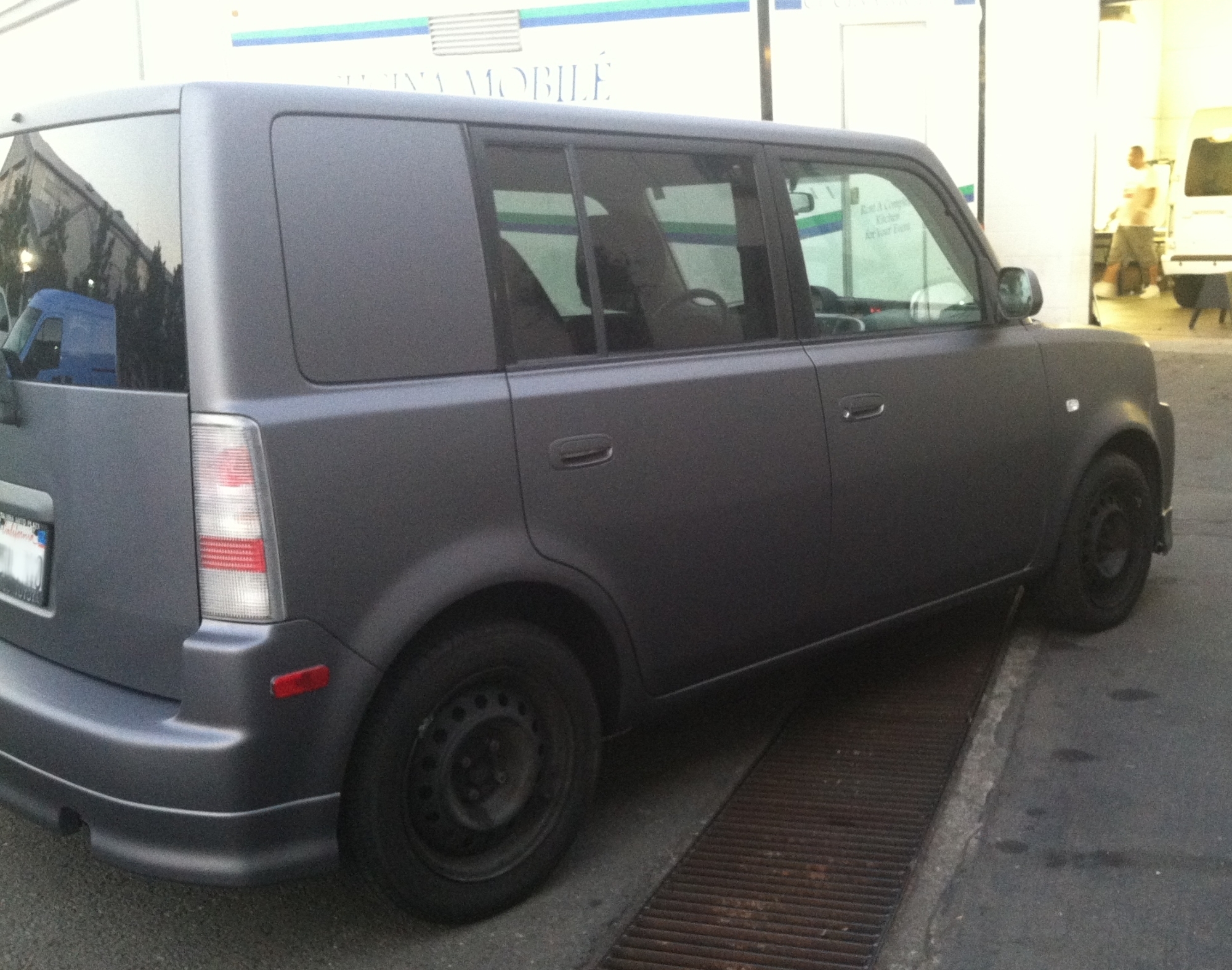 Matte Black Scion Color Change Wrap – Custom Vehicle Wraps