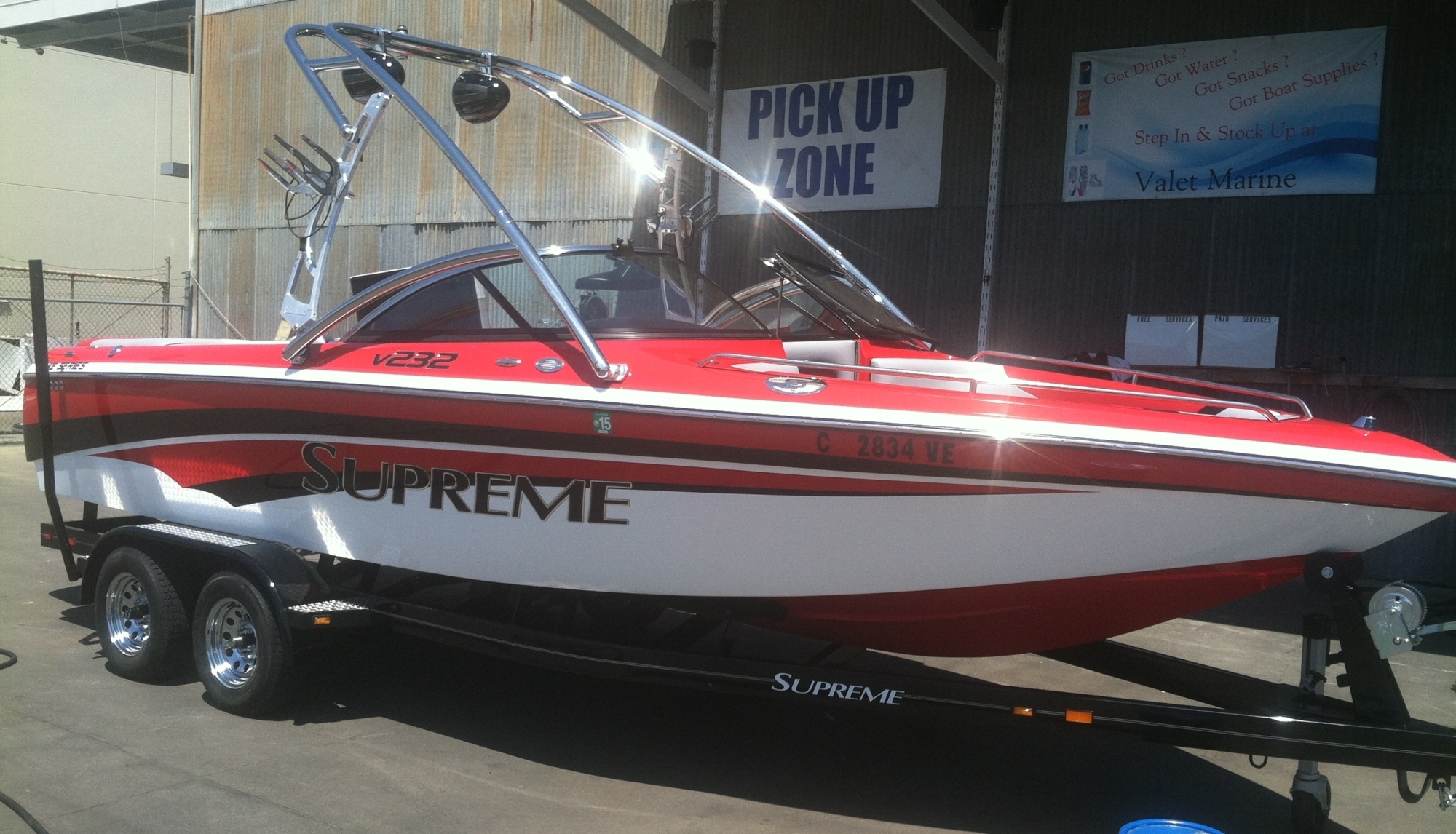 Supreme Boat Wrap Color Change-04 – Custom Vehicle Wraps