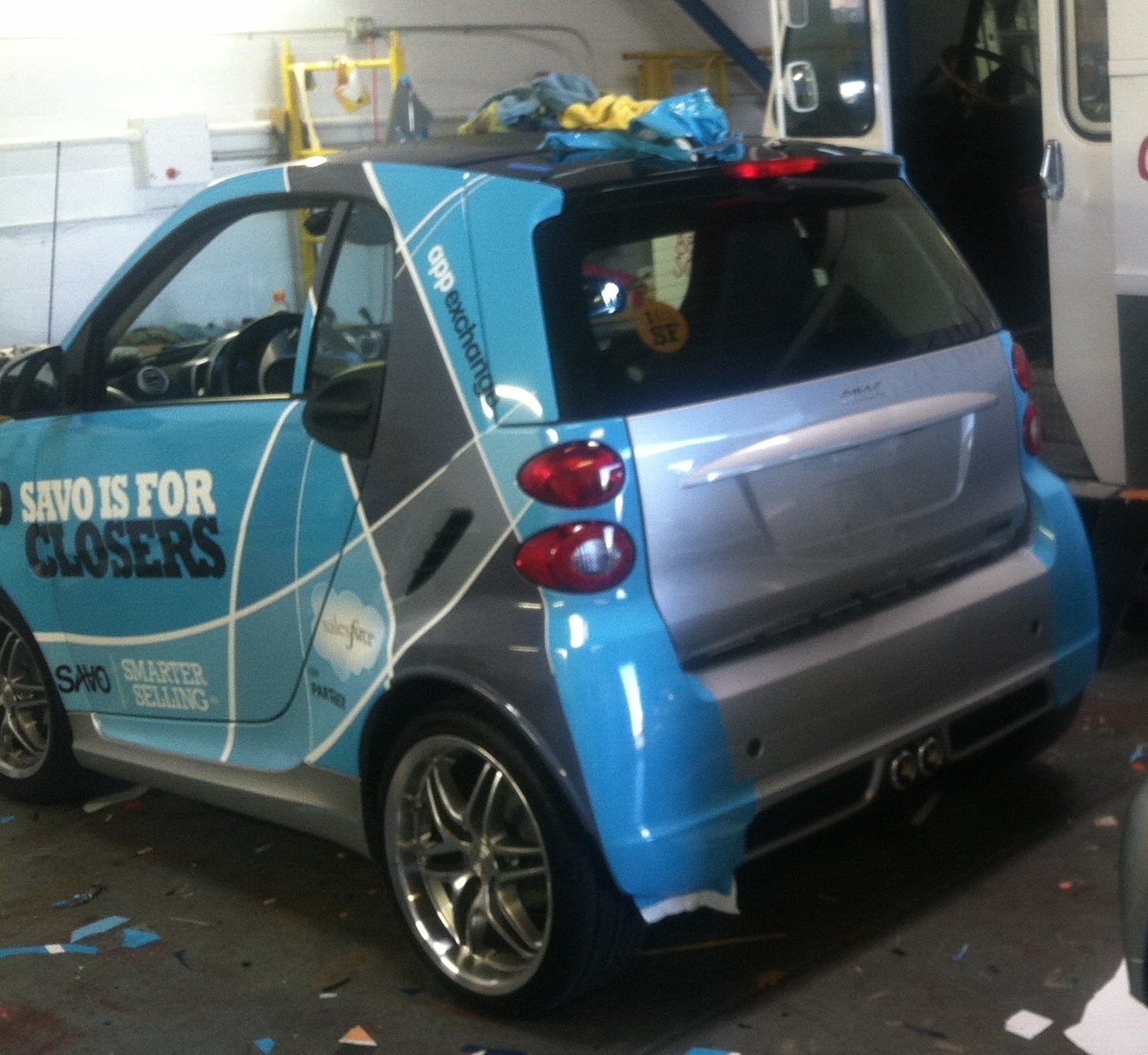 Savo Smart Car Wrap – Custom Vehicle Wraps