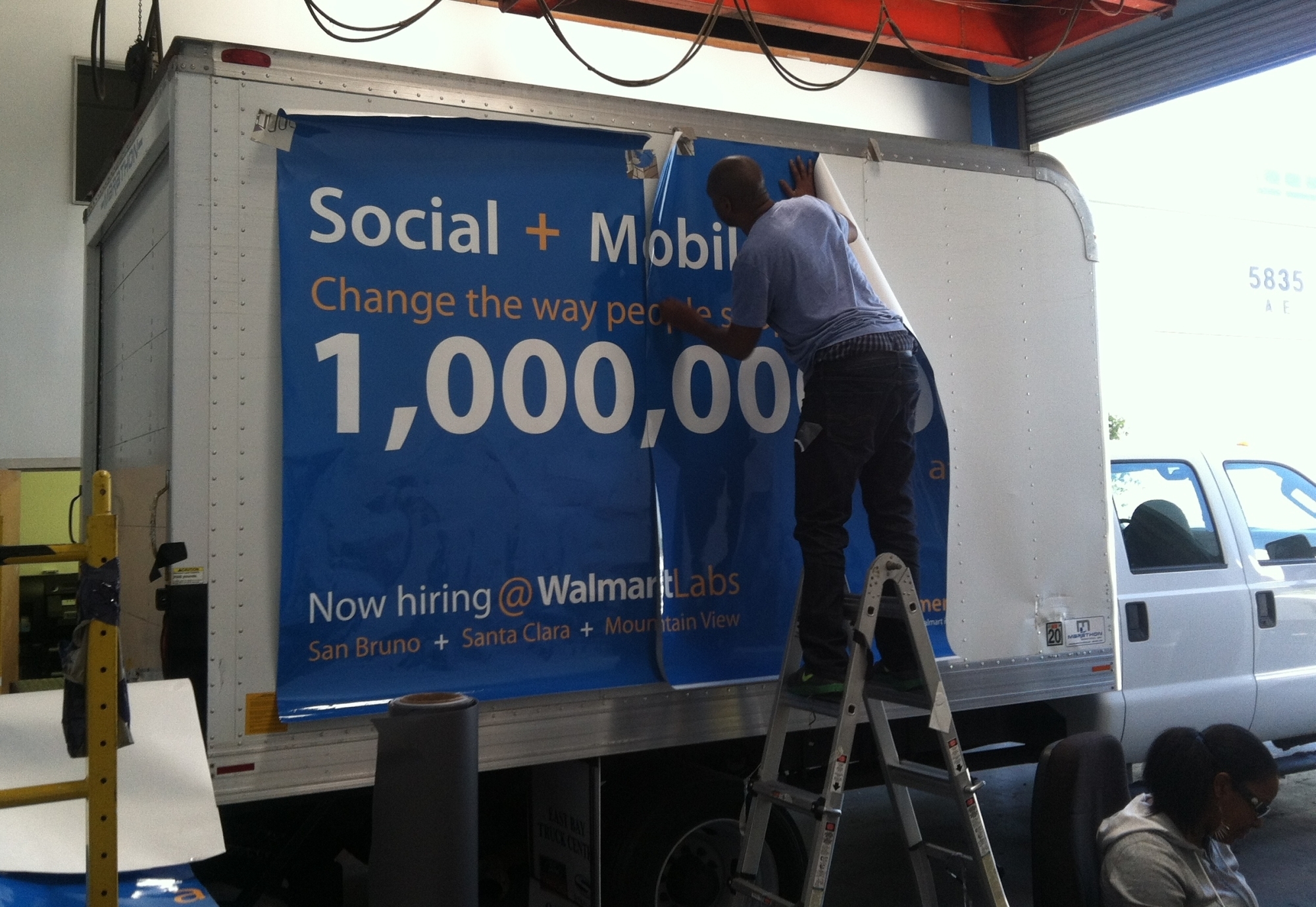 walmart trailer wrap – Custom Vehicle Wraps