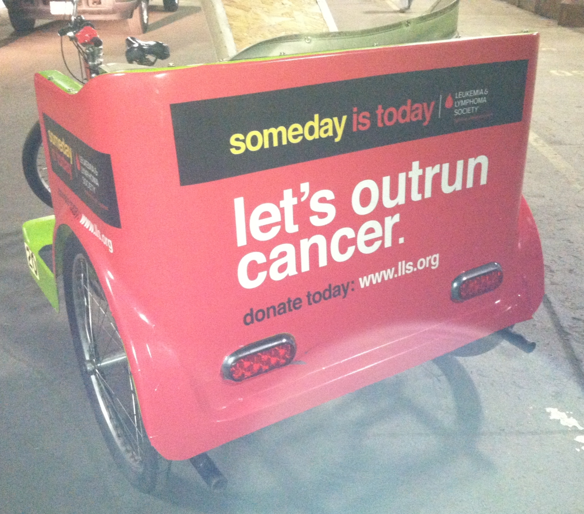 Outrun Cancer Cart Wraps – Custom Vehicle Wraps
