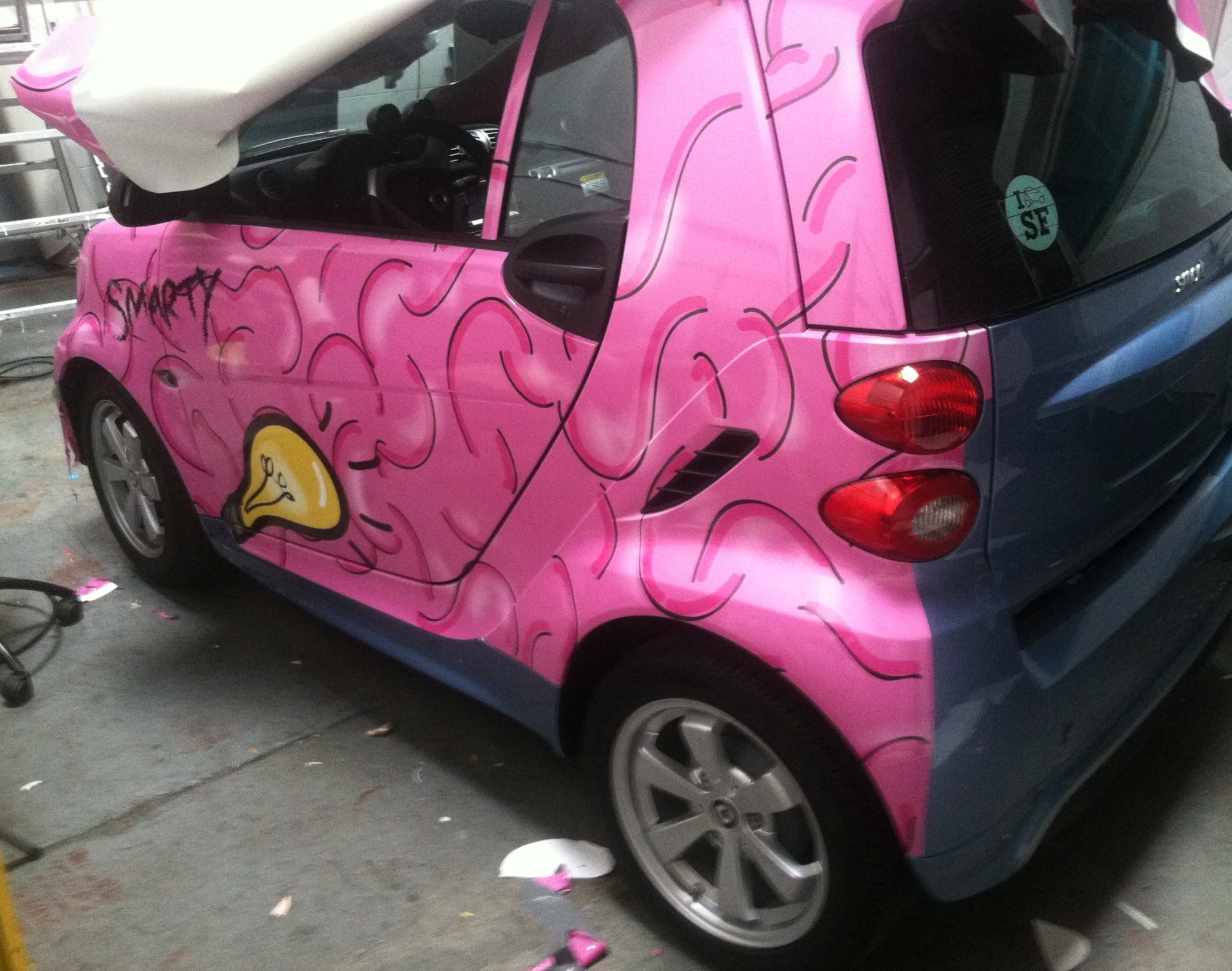 Smarty Smart Car Wrap – Custom Vehicle Wraps