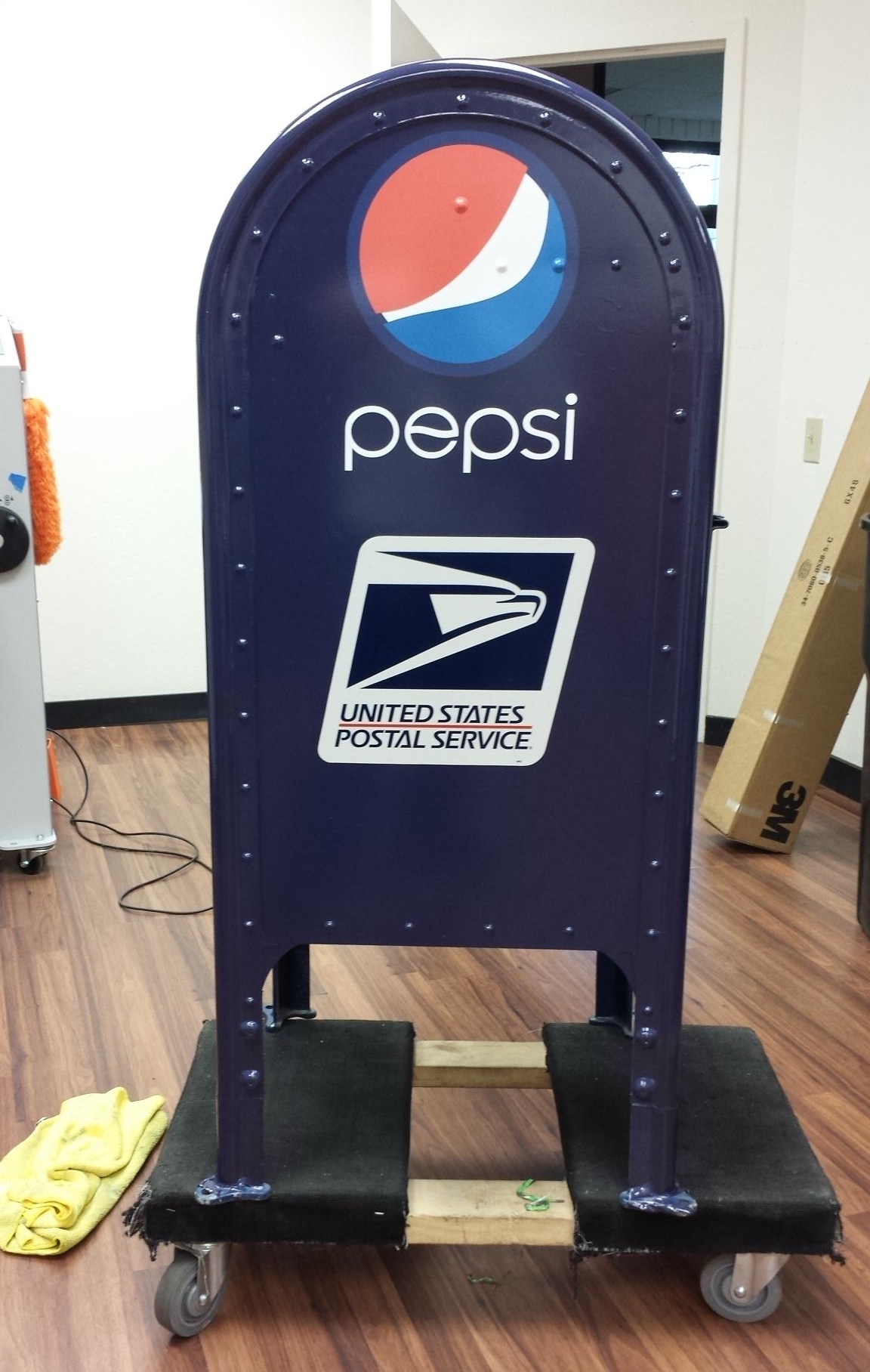 Postal Box Pepsi Wrap – Custom Vehicle Wraps