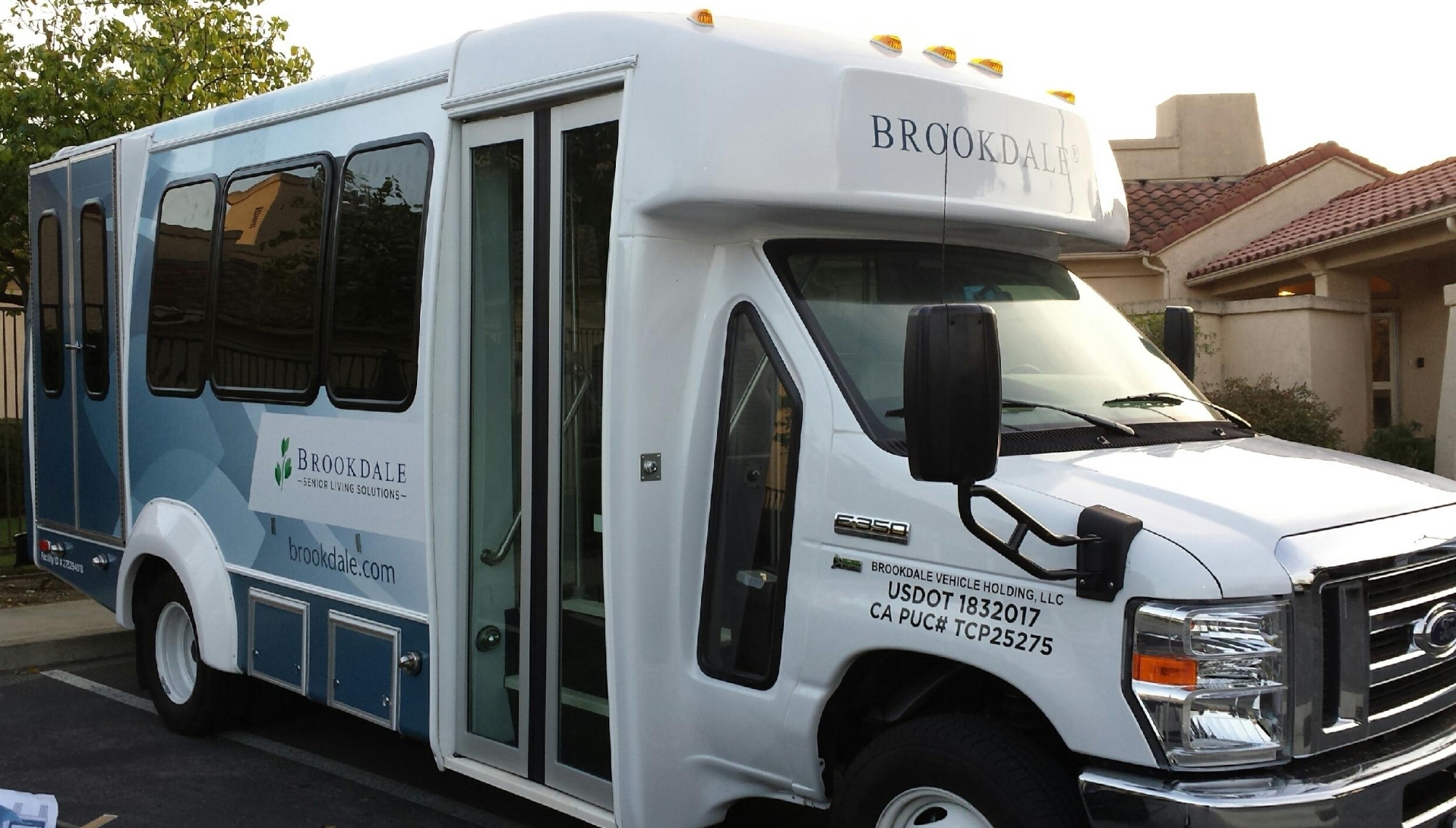 Brookdale Senior Living Shuttle Van Wrap – Custom Vehicle Wraps