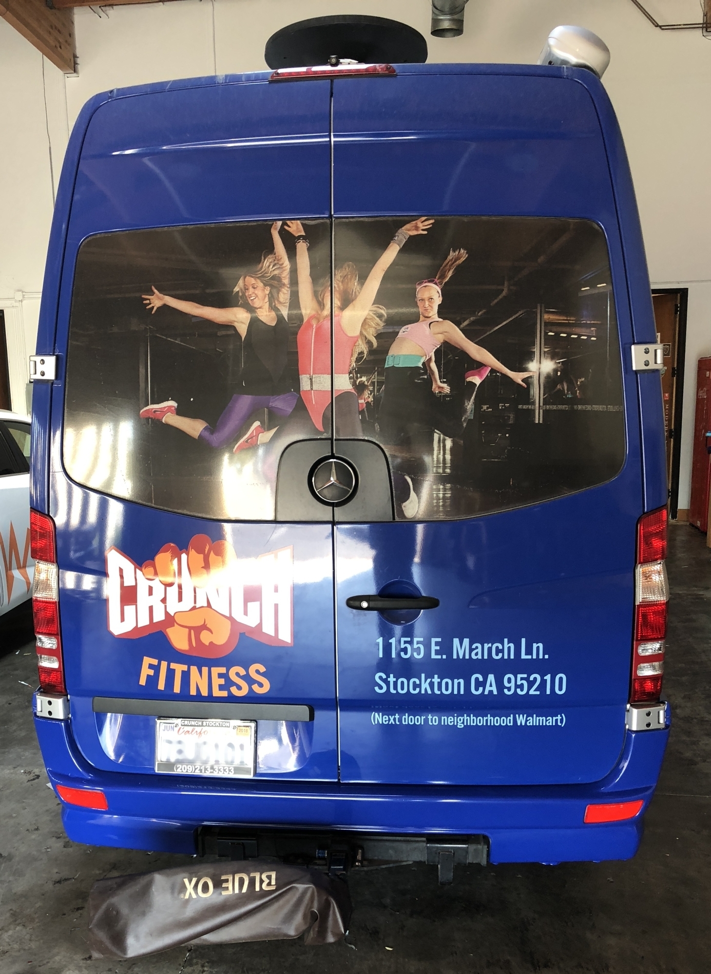 crunch fitness van wrap-01 – Custom Vehicle Wraps