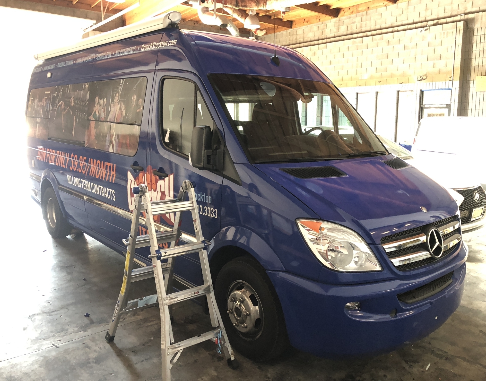 Crunch Fitness Van Wrap – Custom Vehicle Wraps