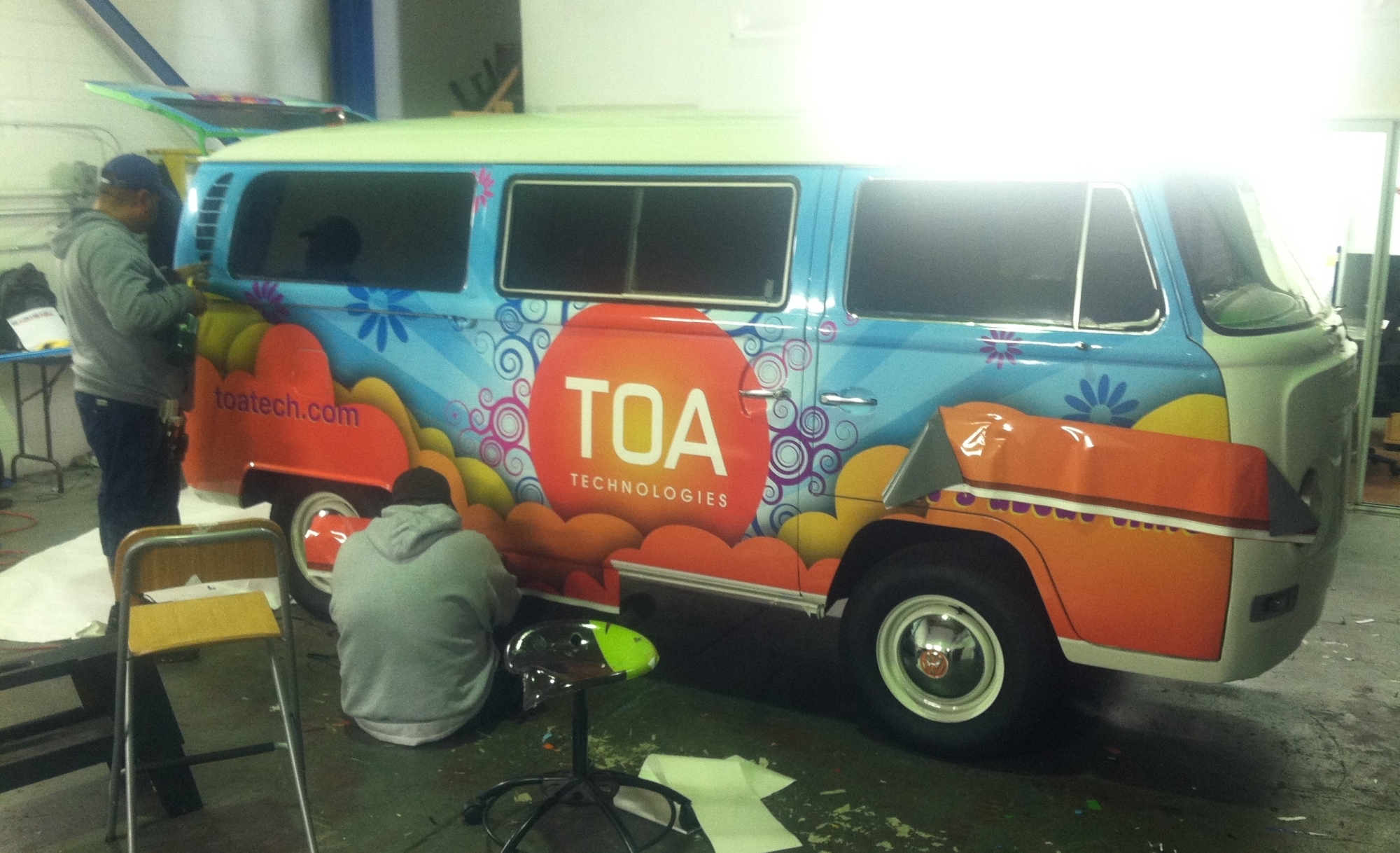 Toa Technologies Car Wrap – Custom Vehicle Wraps