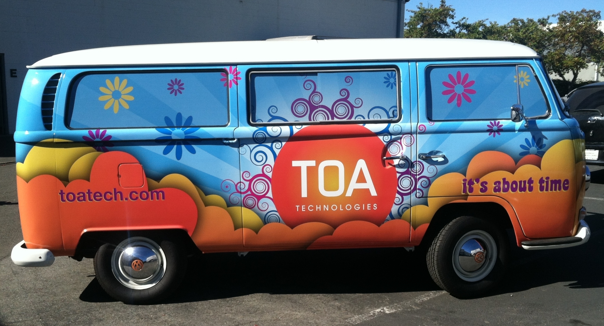 Toa Technologies Car Wrap – Custom Vehicle Wraps