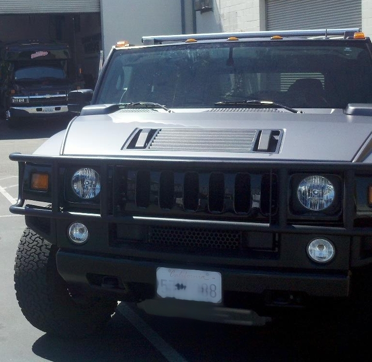 Matte Black Hummer Wrap – Custom Vehicle Wraps