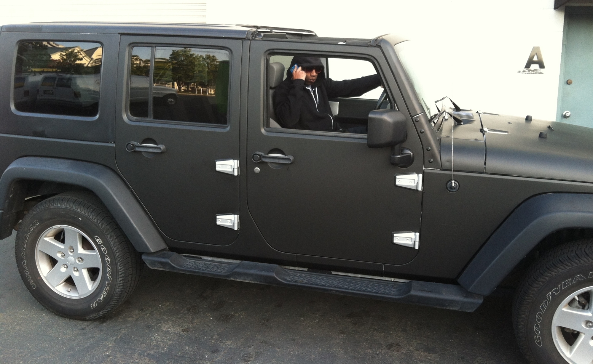 Matte Black Jeep Wrap – Custom Vehicle Wraps