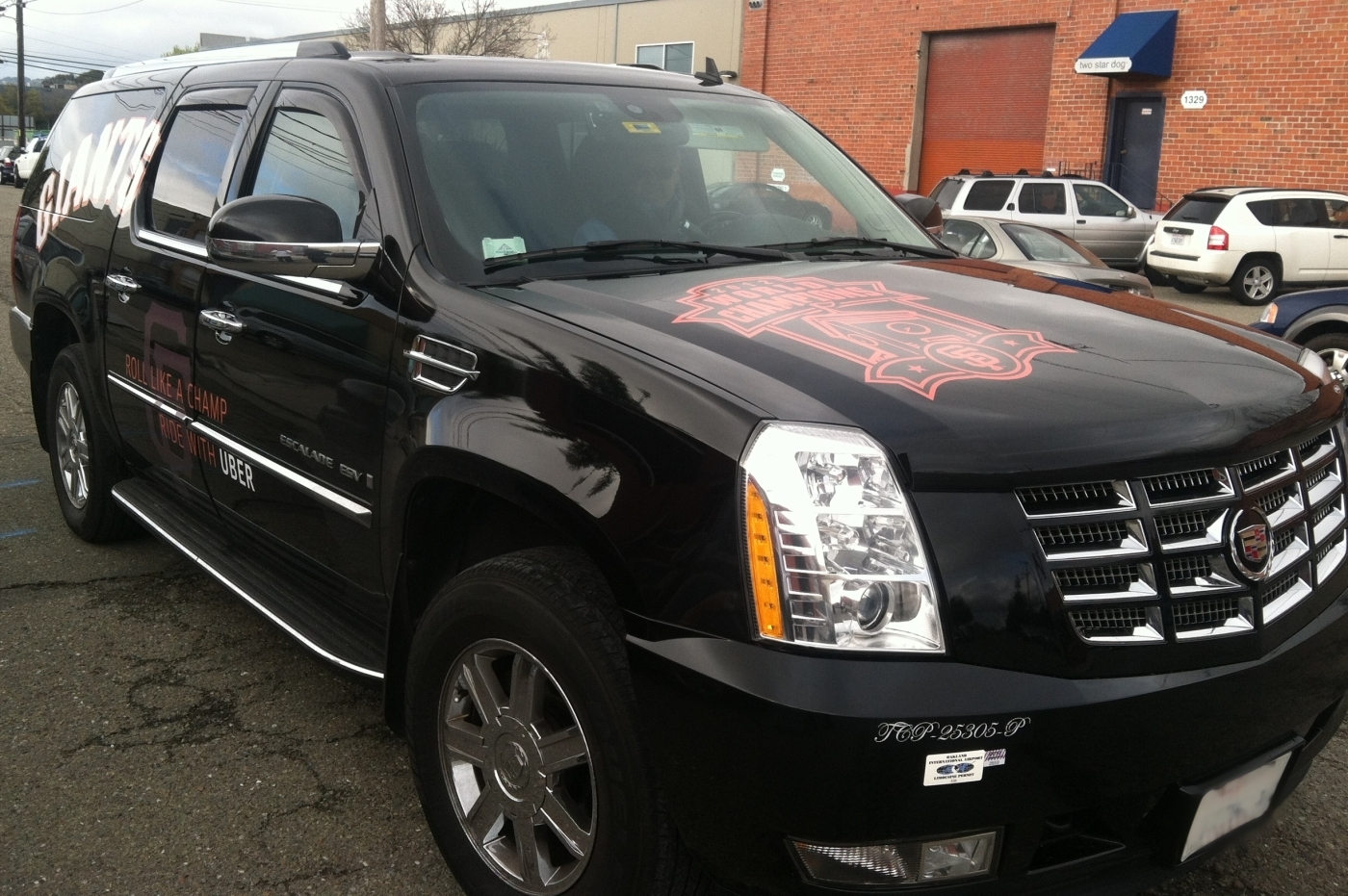 giants uber suv-07 – Custom Vehicle Wraps