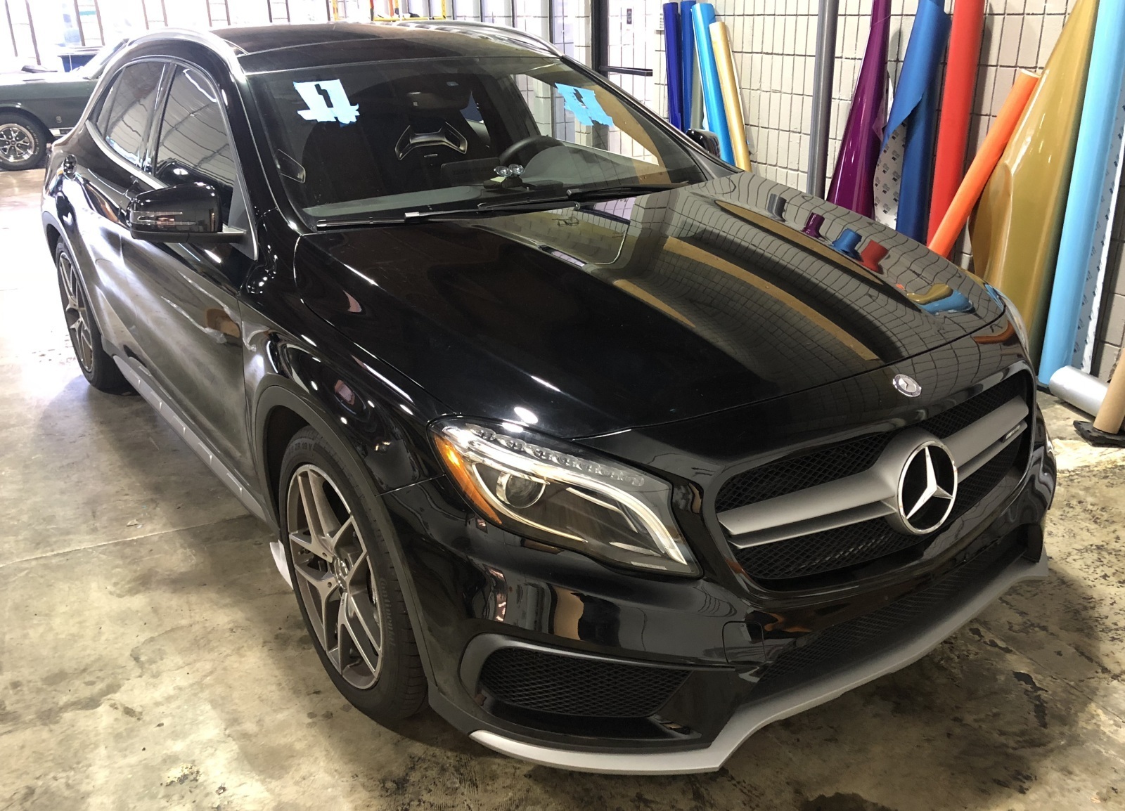 Matte Grey Mercedes Car Wrap – Custom Vehicle Wraps